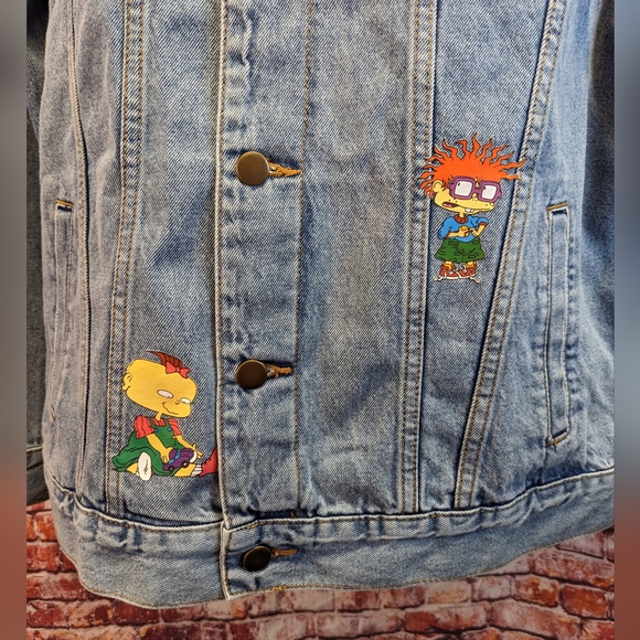 Nickelodeon | Jackets & Coats | Nickelodeon Rugrats Denim Jacket | Poshmark
